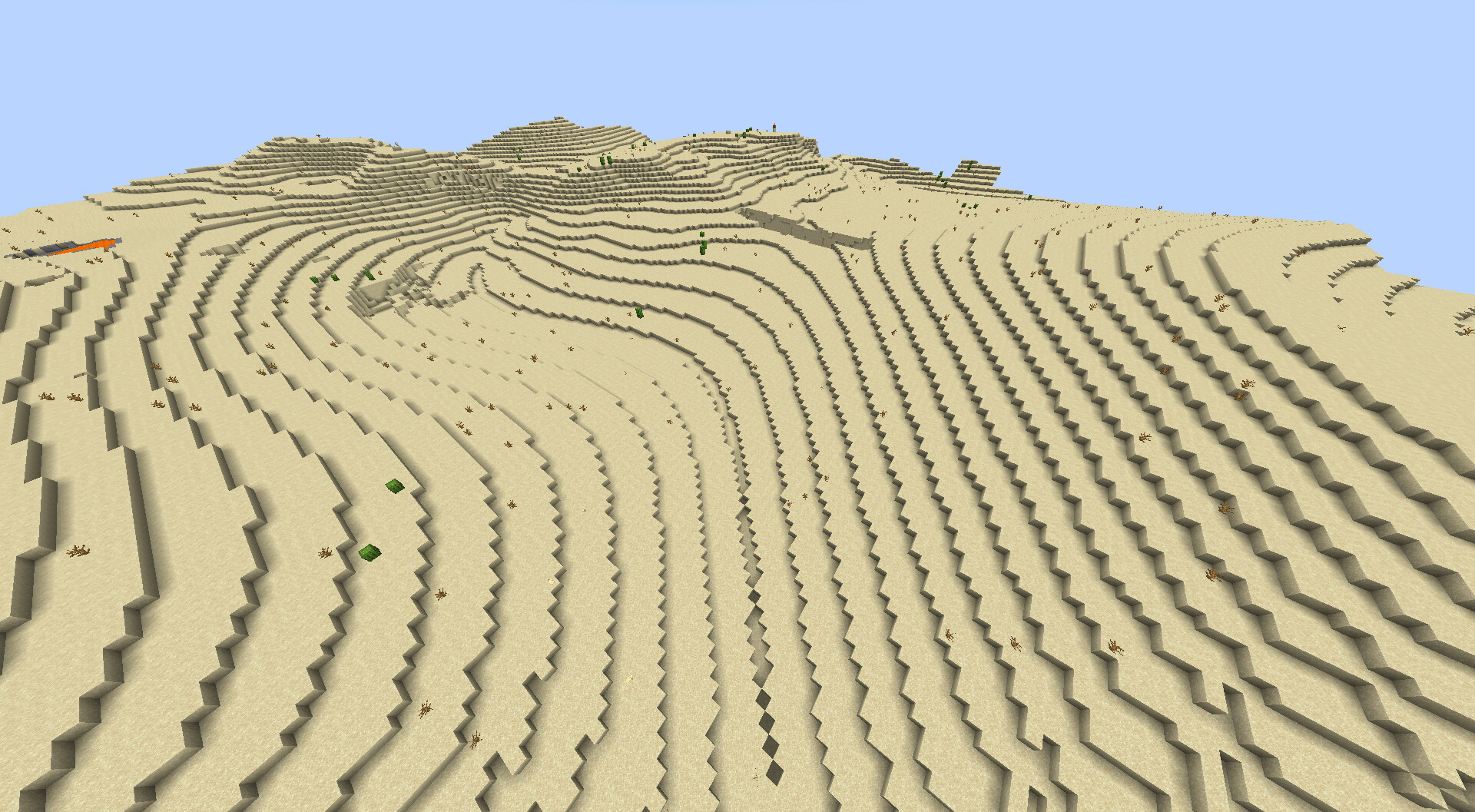 Desert Dunes and Smoother Terrain [Tech Demo] Minecraft Data Pack