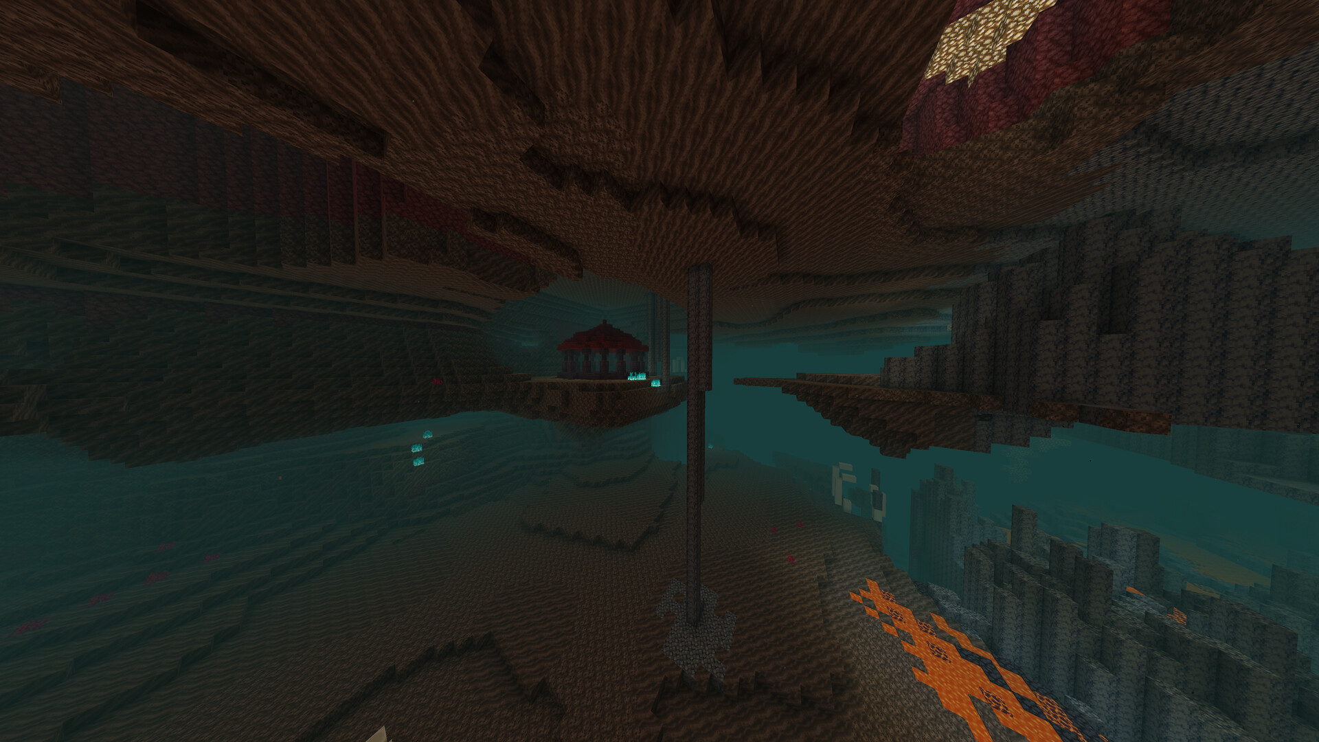 Nether Pavilions (End Portals in the Nether) Minecraft Data Pack