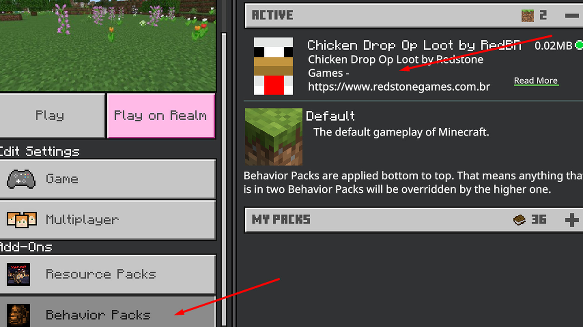 Chicken Drop Op Loot Minecraft [Java] and [Bedrock] Minecraft Data Pack