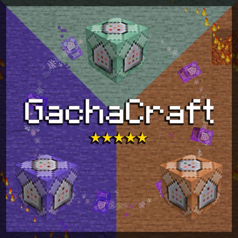 GachaCraft (Gacha/Loot Box System for Minecraft 1.18.2) Minecraft Data Pack