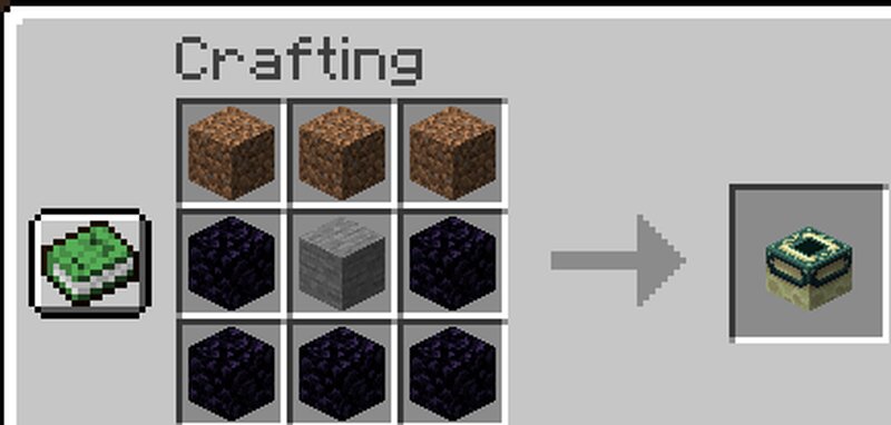 Craftable End Portal Frames Minecraft Data Pack