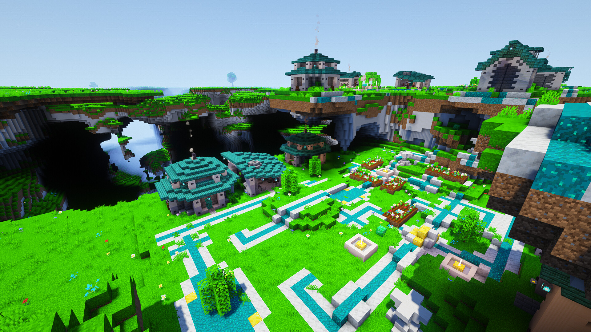 Heaven Dimension [1.18.2 UPDATE] Minecraft Data Pack