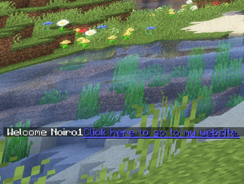 World Join Message Minecraft Data Pack