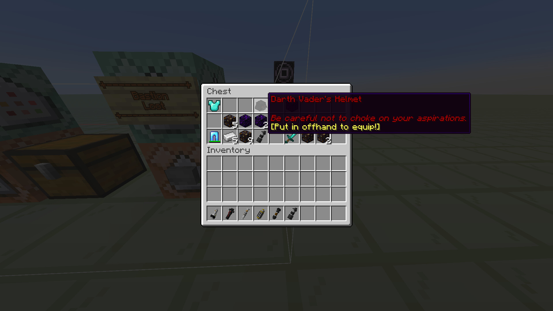 Light-Sabers Datapack Minecraft Data Pack