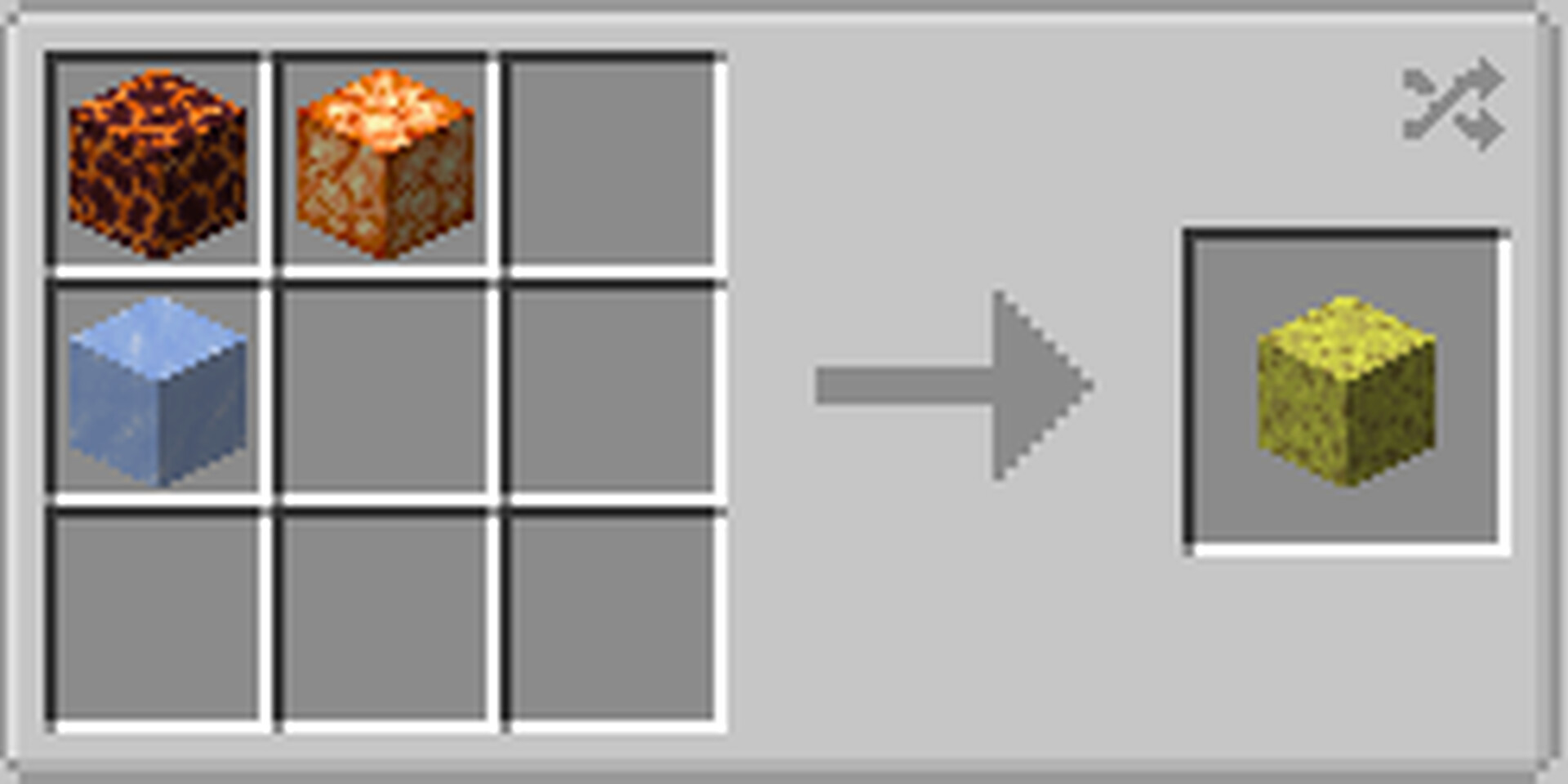 Simple vanilla+ recipes Minecraft Data Pack