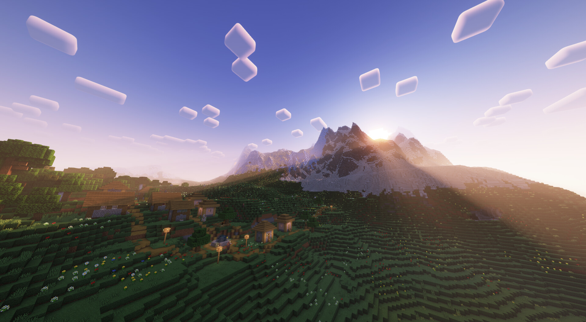 Mountain Ranges [Tech Demo] Minecraft Data Pack