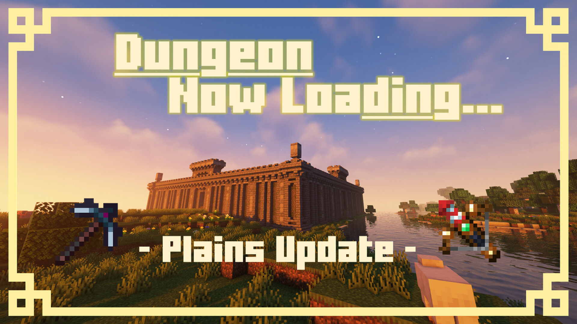 Dungeon Now Loading 17% - Plains Dungeon Update! Minecraft Data Pack