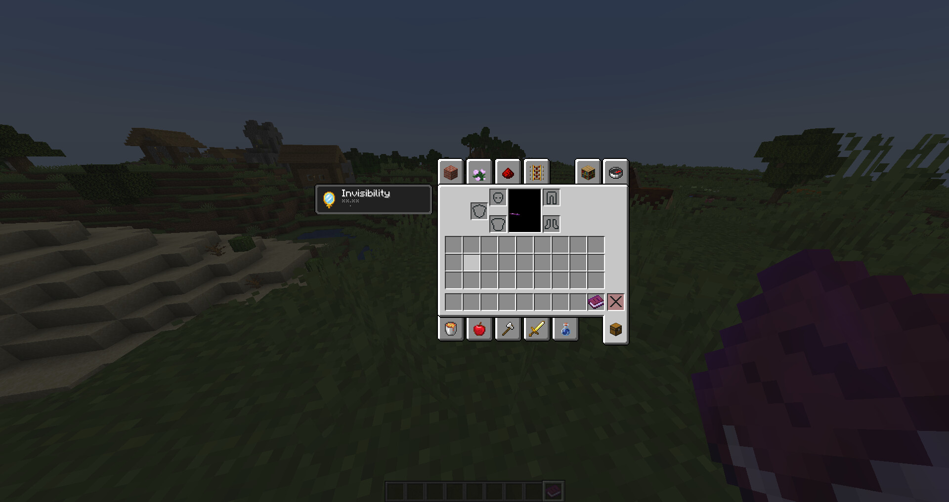 Simple Invisibility (1.17+) Minecraft Data Pack