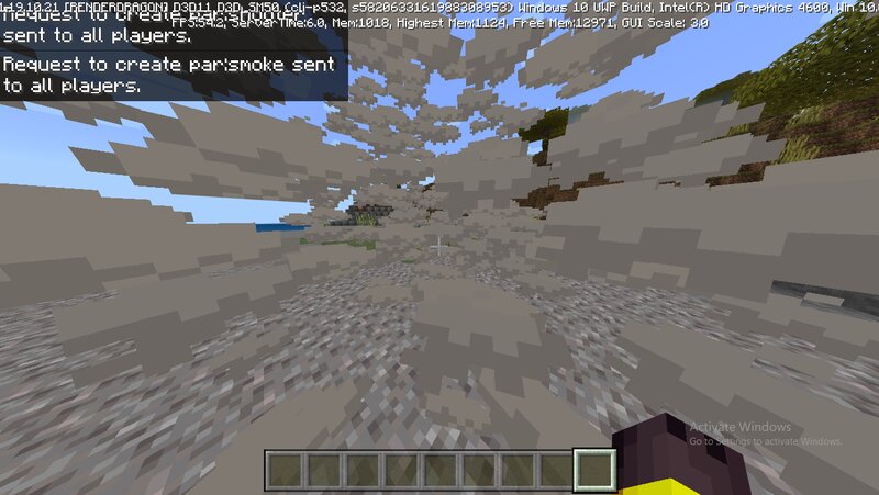 trougable particles addon Minecraft Data Pack