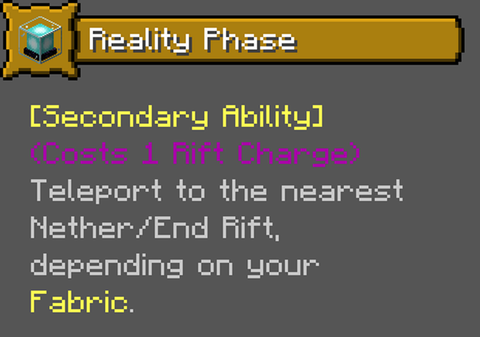 Rift Traveler Origin (1.18.2) Minecraft Data Pack