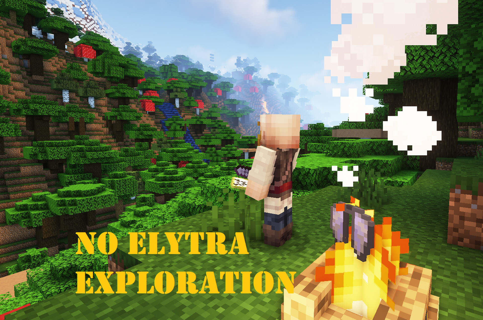No Elytra Exploration Minecraft Data Pack