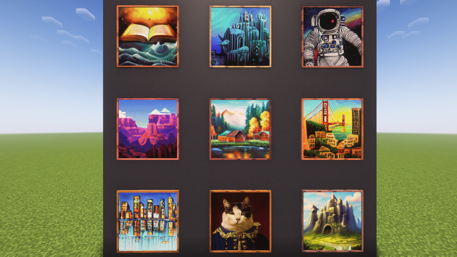 Whimzee's World of Color [Painting Overhaul] Minecraft Data Pack