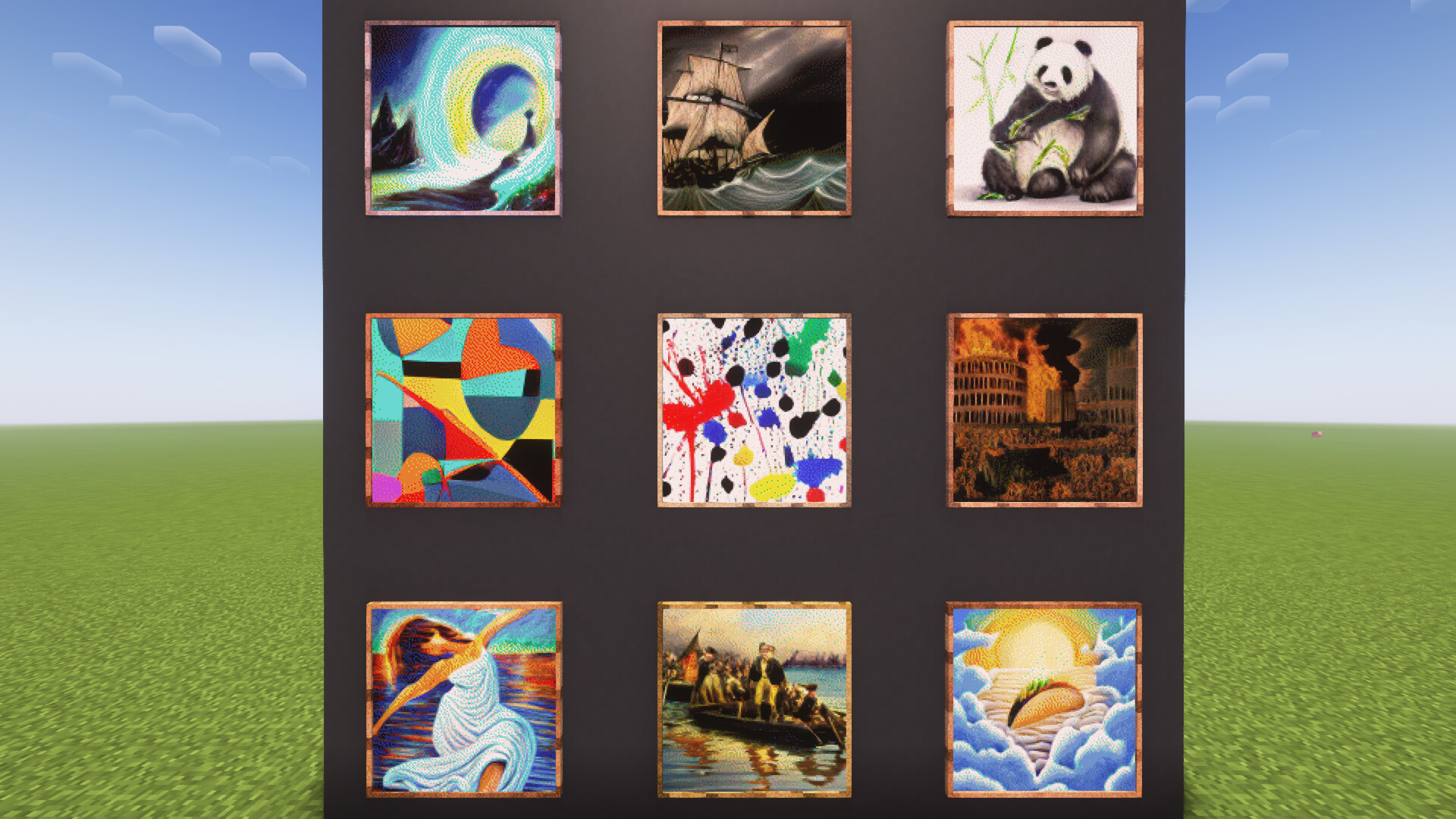 Whimzee's World of Color [Painting Overhaul] Minecraft Data Pack