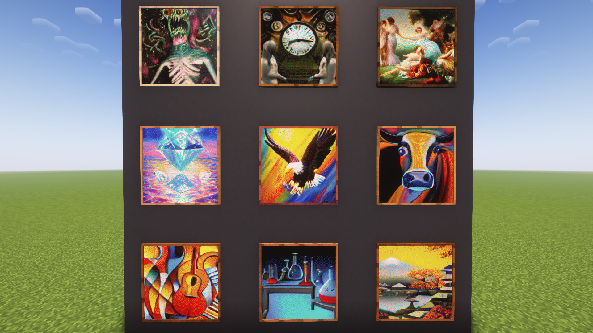 Whimzee's World of Color [Painting Overhaul] Minecraft Data Pack