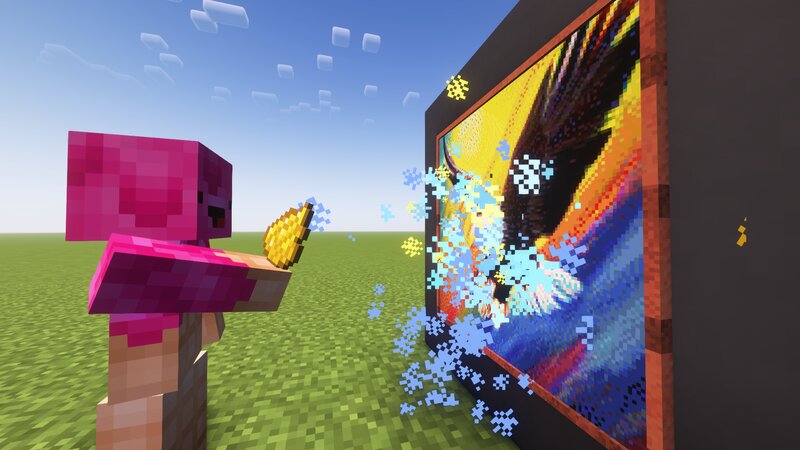 Whimzee's World of Color [Painting Overhaul] Minecraft Data Pack