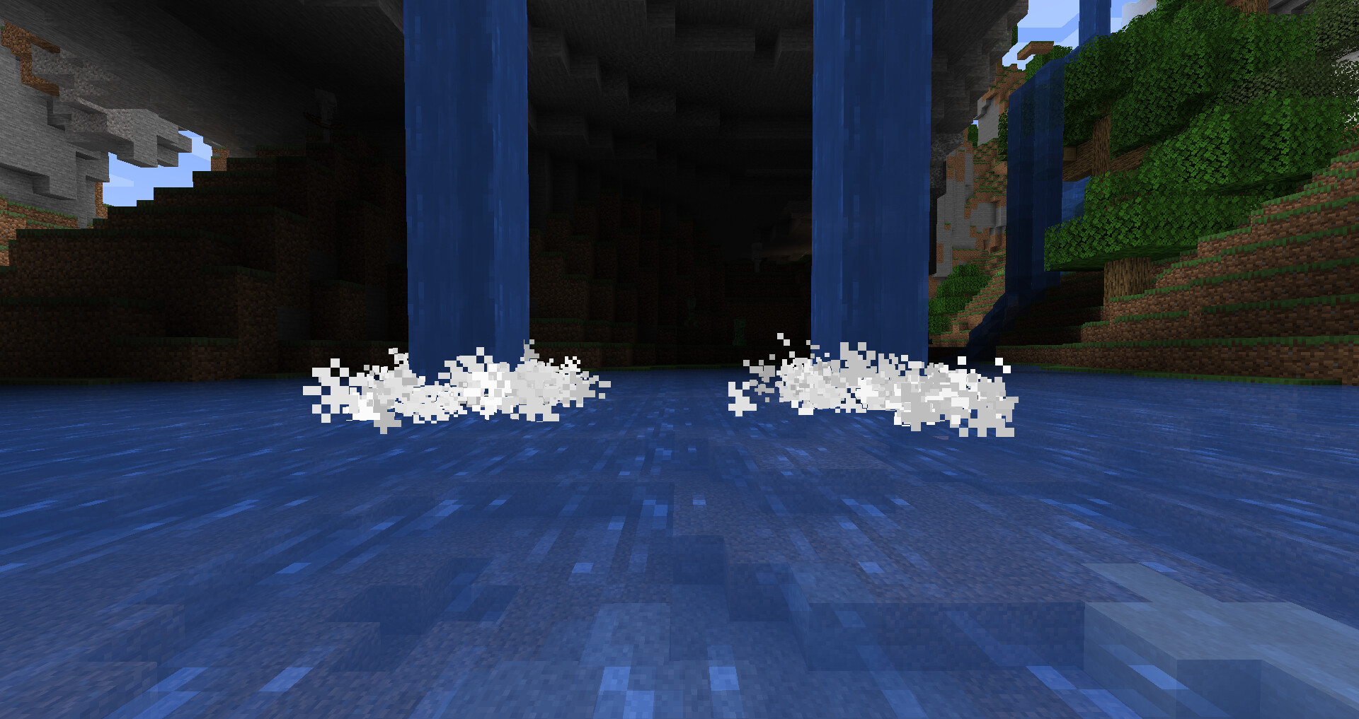 Waterfalls ! Minecraft Data Pack