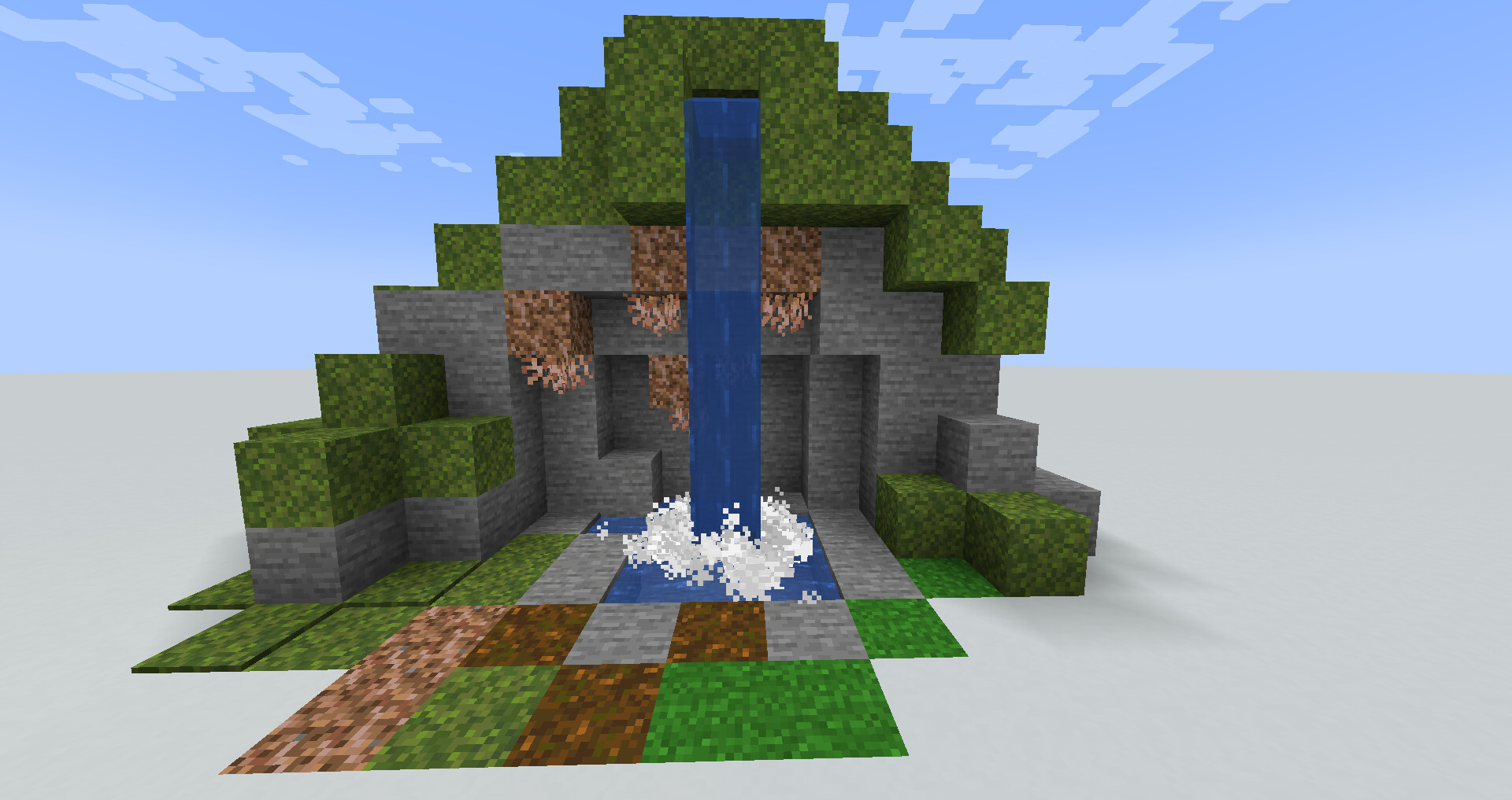 Waterfalls ! Minecraft Data Pack