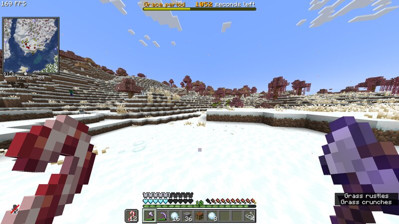 Snow Rising Minecraft Data Pack