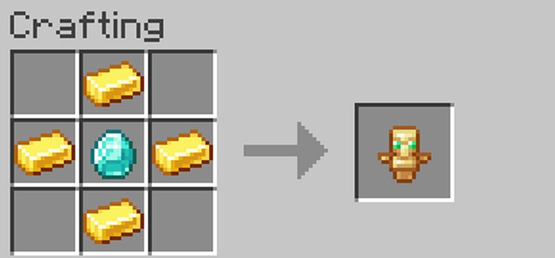 Craftable Totems Minecraft Data Pack