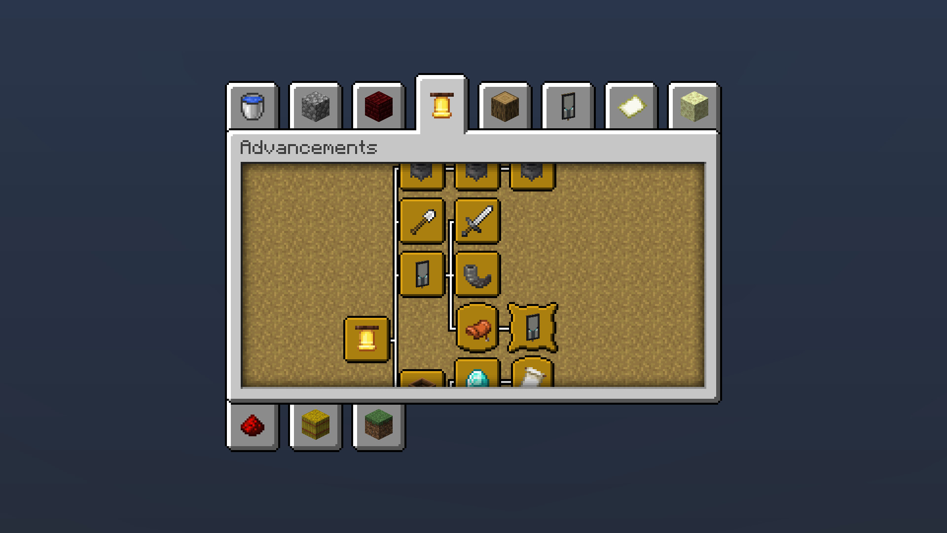 Java Edition Advancements - Eternal Challenges Minecraft Data Pack