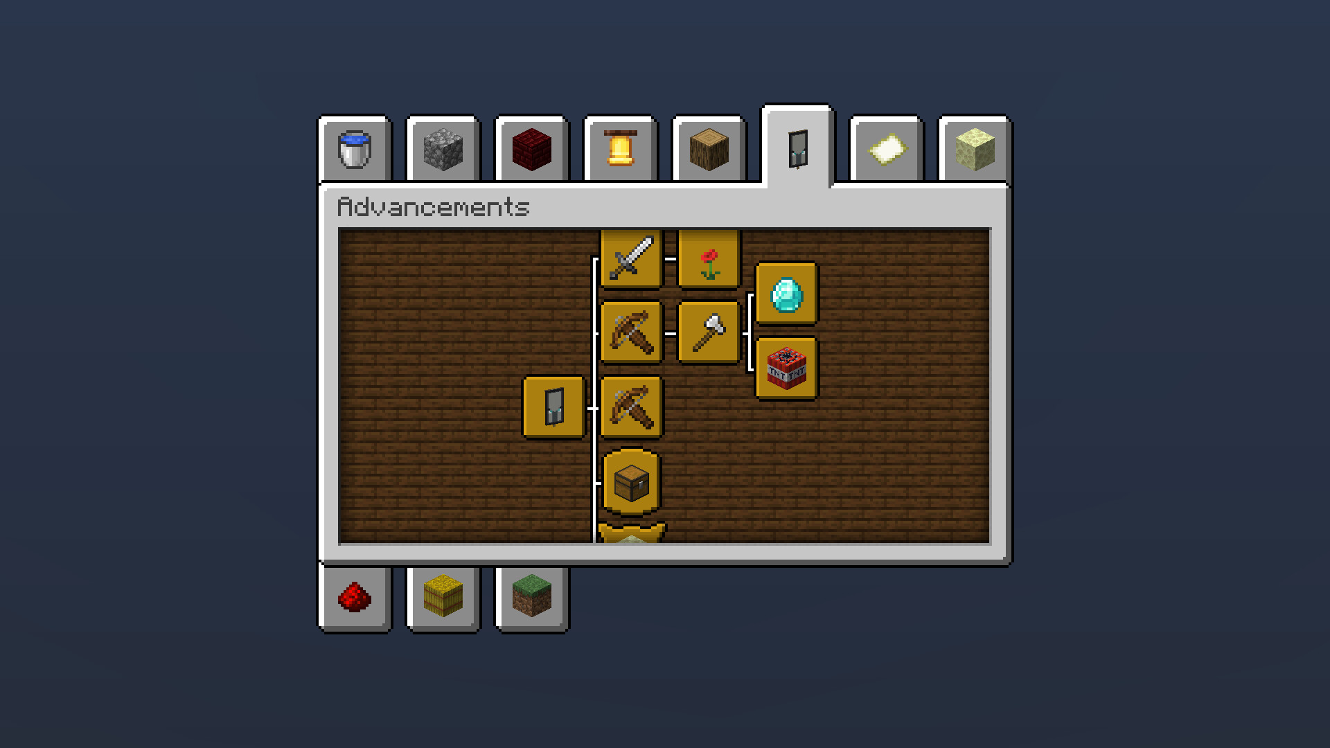 Java Edition Advancements - Eternal Challenges Minecraft Data Pack