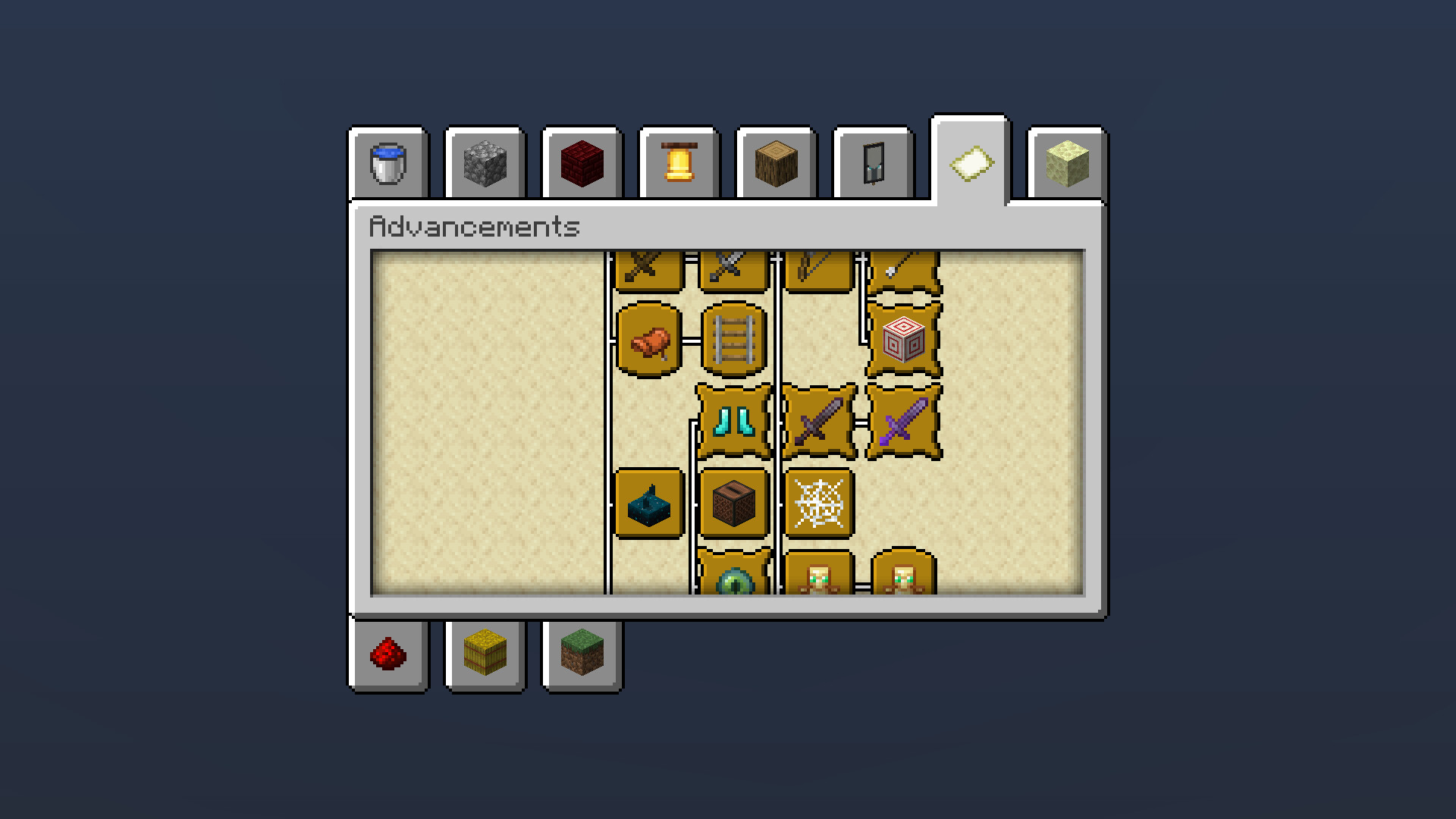 Java Edition Advancements - Eternal Challenges Minecraft Data Pack