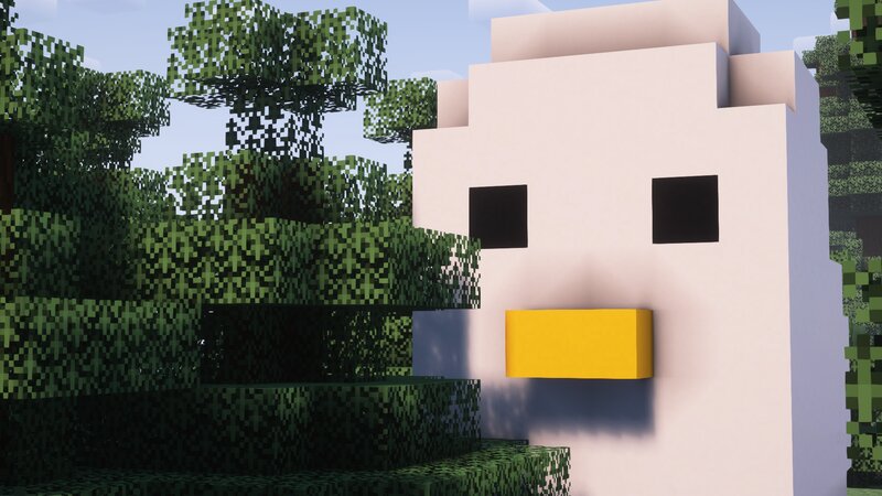 Lacuna's Duck Structure Datapack!! Minecraft Data Pack