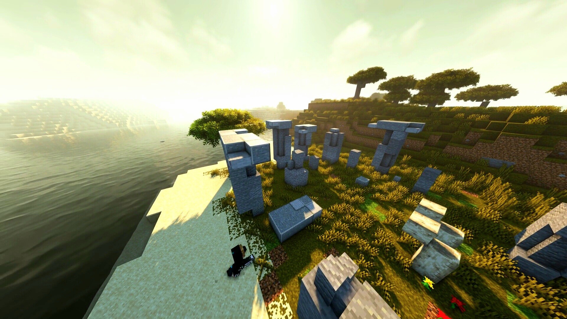 qraftyfied // Custom structures & portable base Minecraft Data Pack