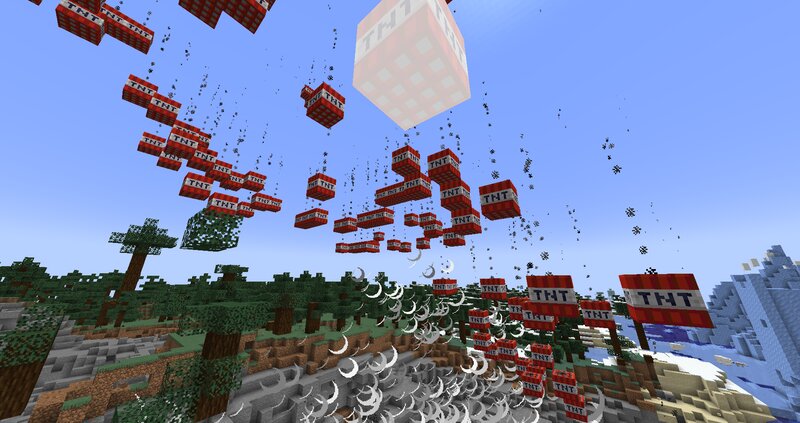 Raining TNT (1.17+) Minecraft Data Pack