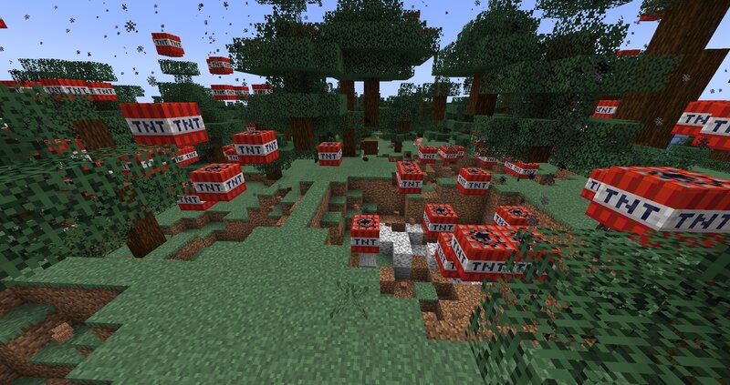 Raining TNT (1.17+) Minecraft Data Pack