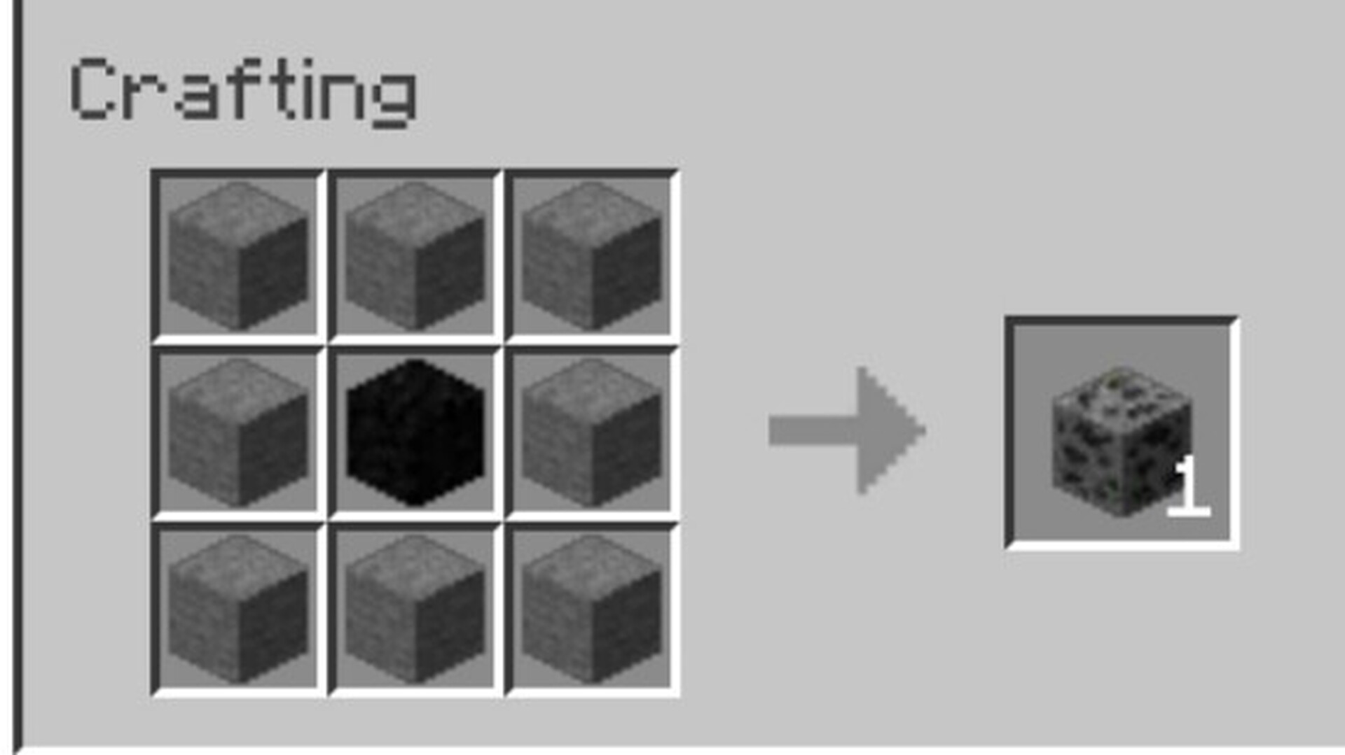 Crafting_ore Minecraft Data Pack