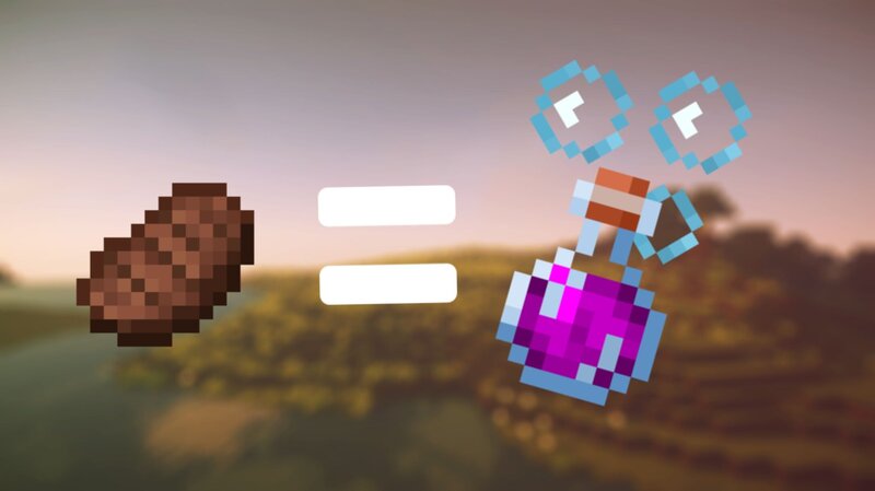 Minecraft but Eating Gives Random Potion Effects Minecraft Data Pack