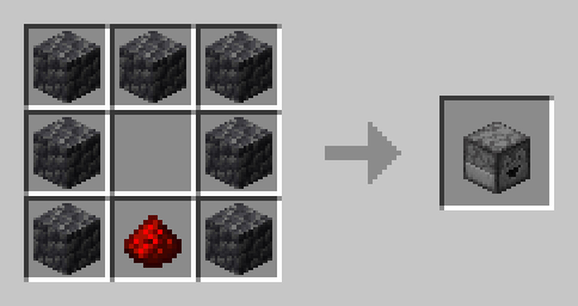 Redstone Components from Deepslate & Cobbled Deepslate Minecraft Data Pack