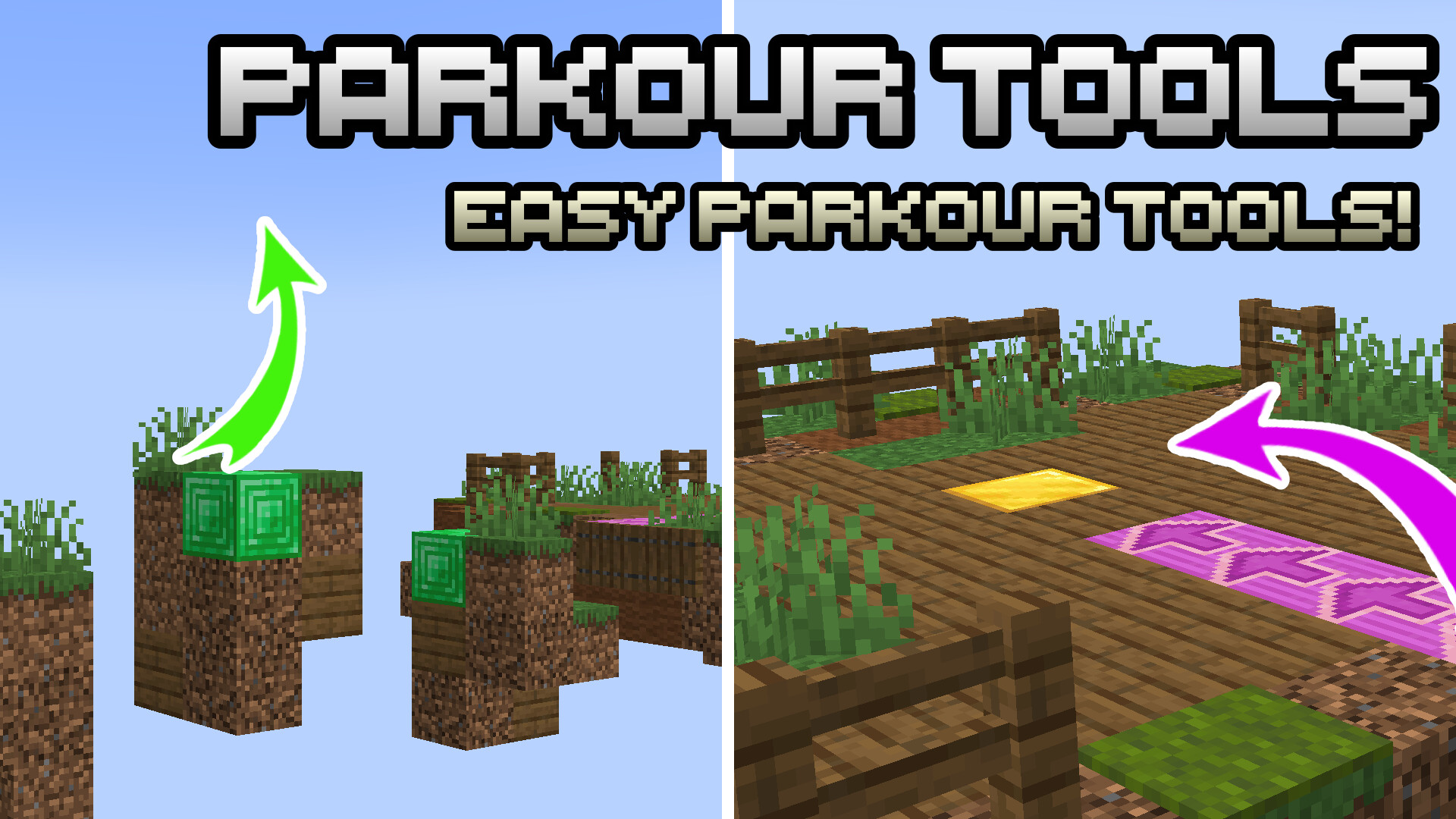 Parkour Tools - Setup Parkour Courses Easily! Minecraft Data Pack