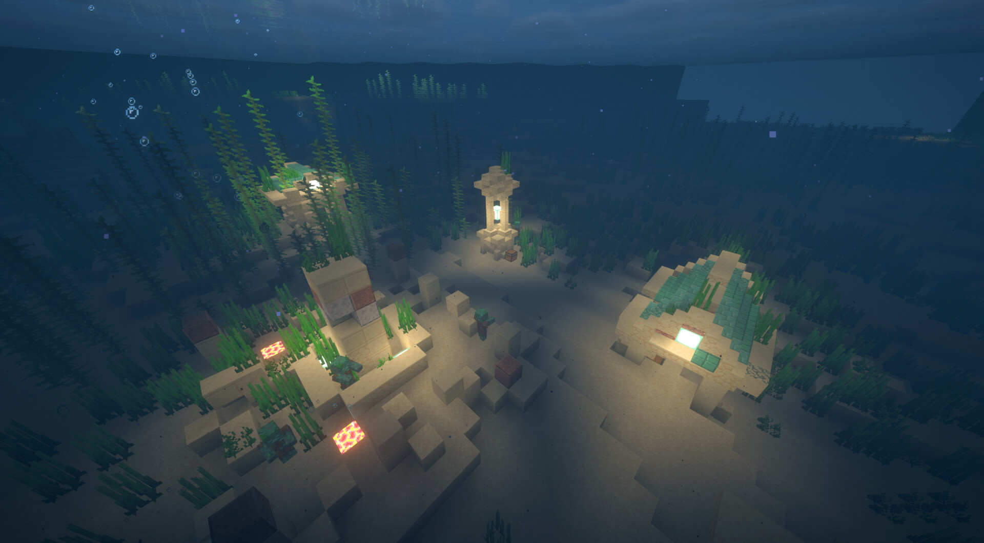 New Ocean Ruins | Better Structures Minecraft Data Pack