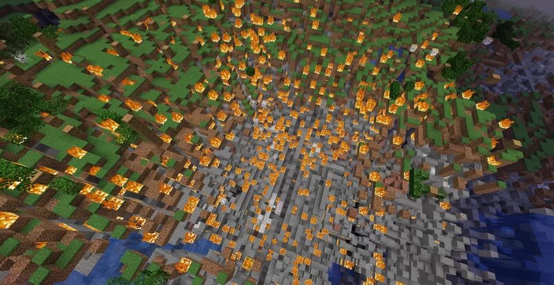 Natural Disasters datapack Minecraft Data Pack