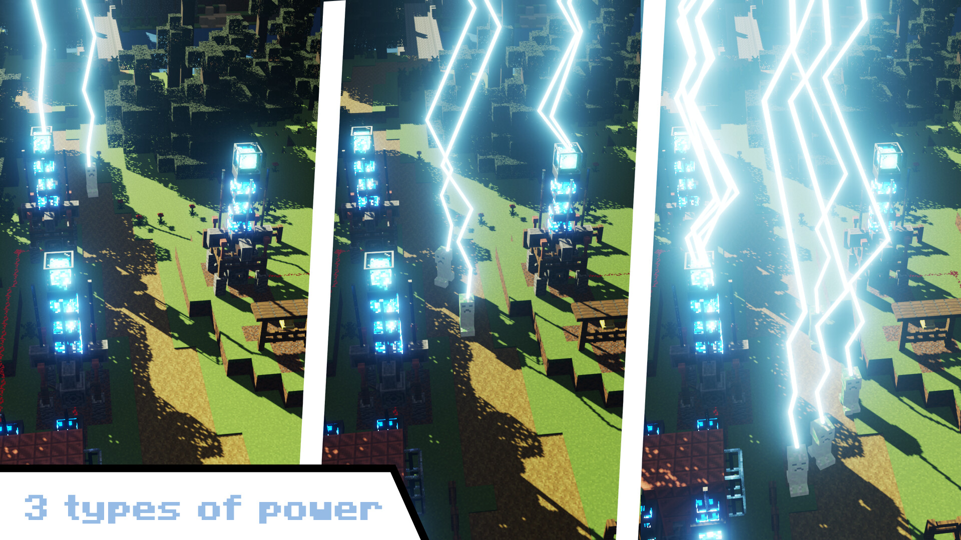 Tesla tower datapack [1.18.1] Minecraft Data Pack