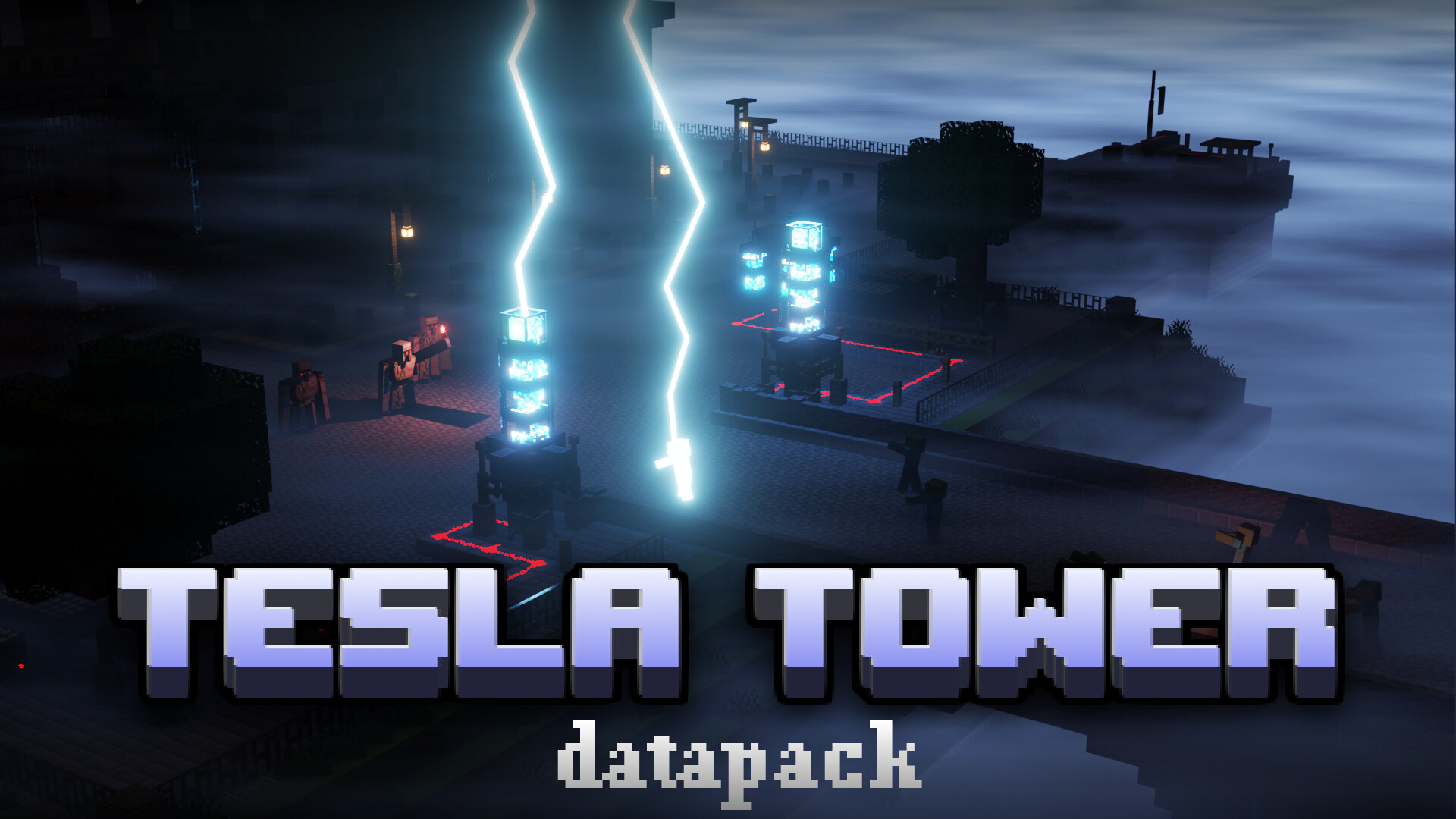 Tesla tower datapack [1.18.1] Minecraft Data Pack
