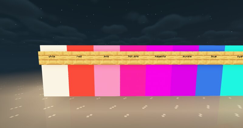 Neon Blocks Datapack Minecraft Data Pack