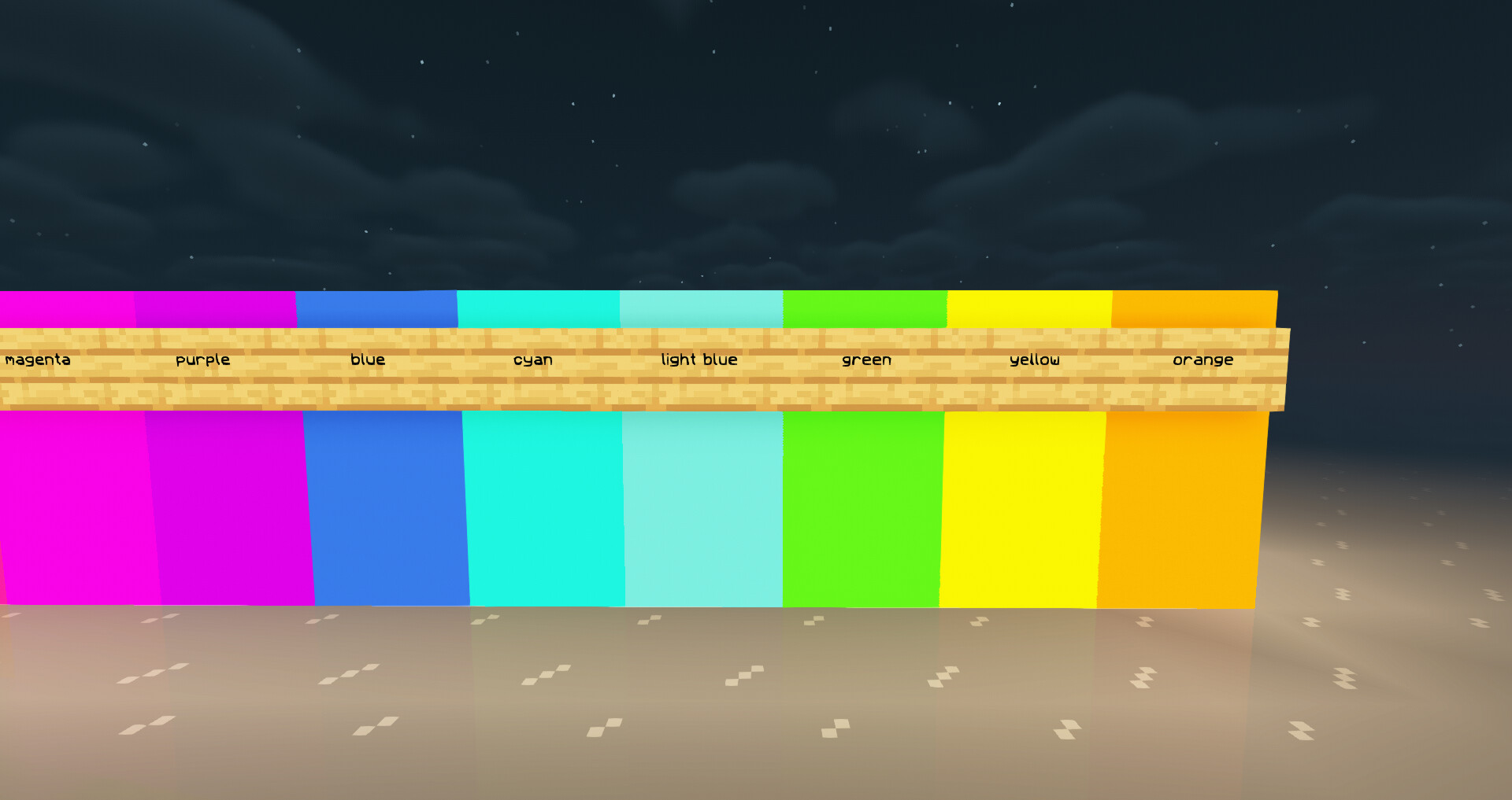 Neon Blocks Datapack Minecraft Data Pack