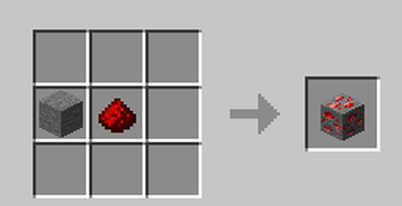 craft ore Minecraft Data Pack