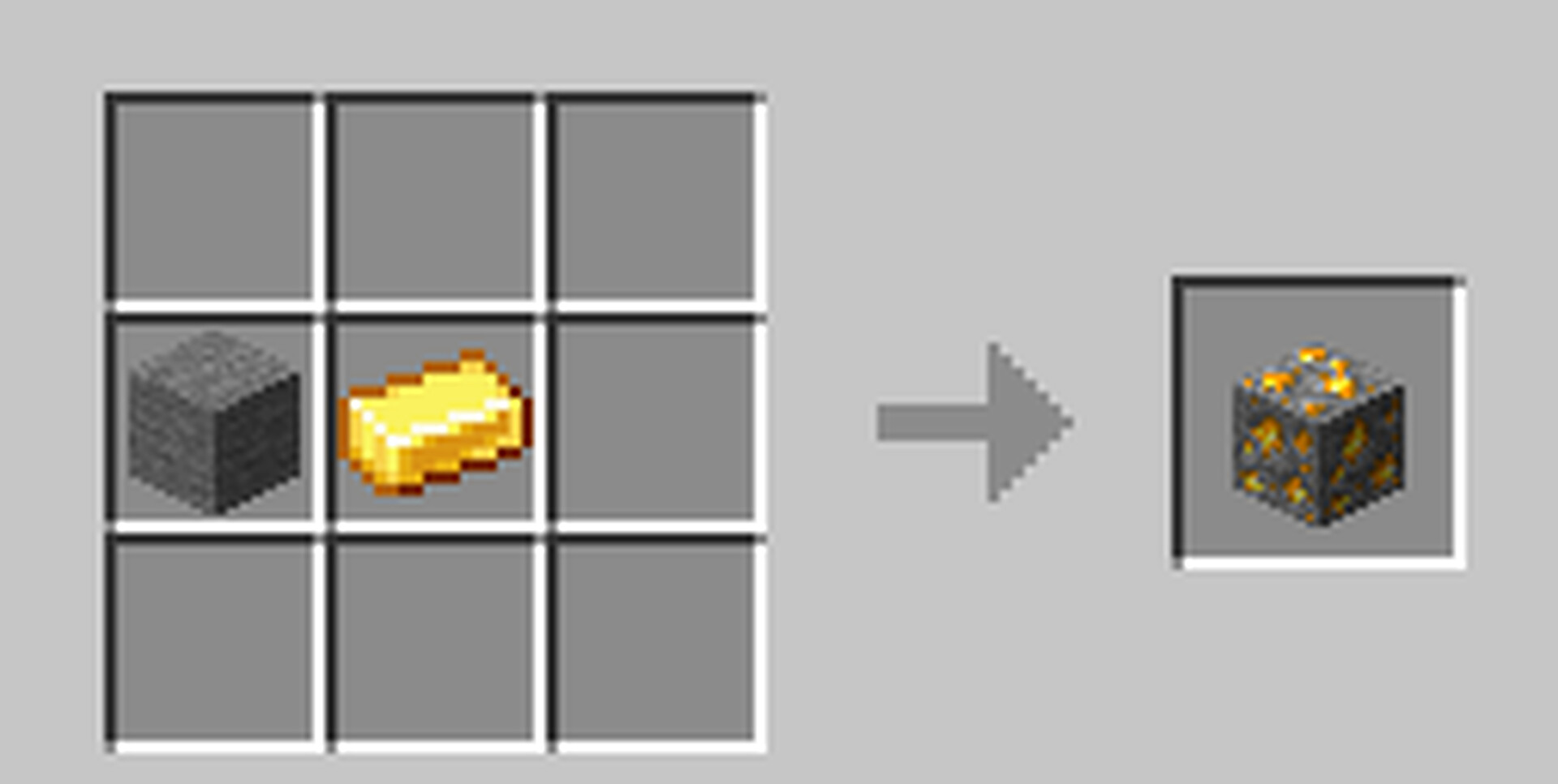 craft ore Minecraft Data Pack