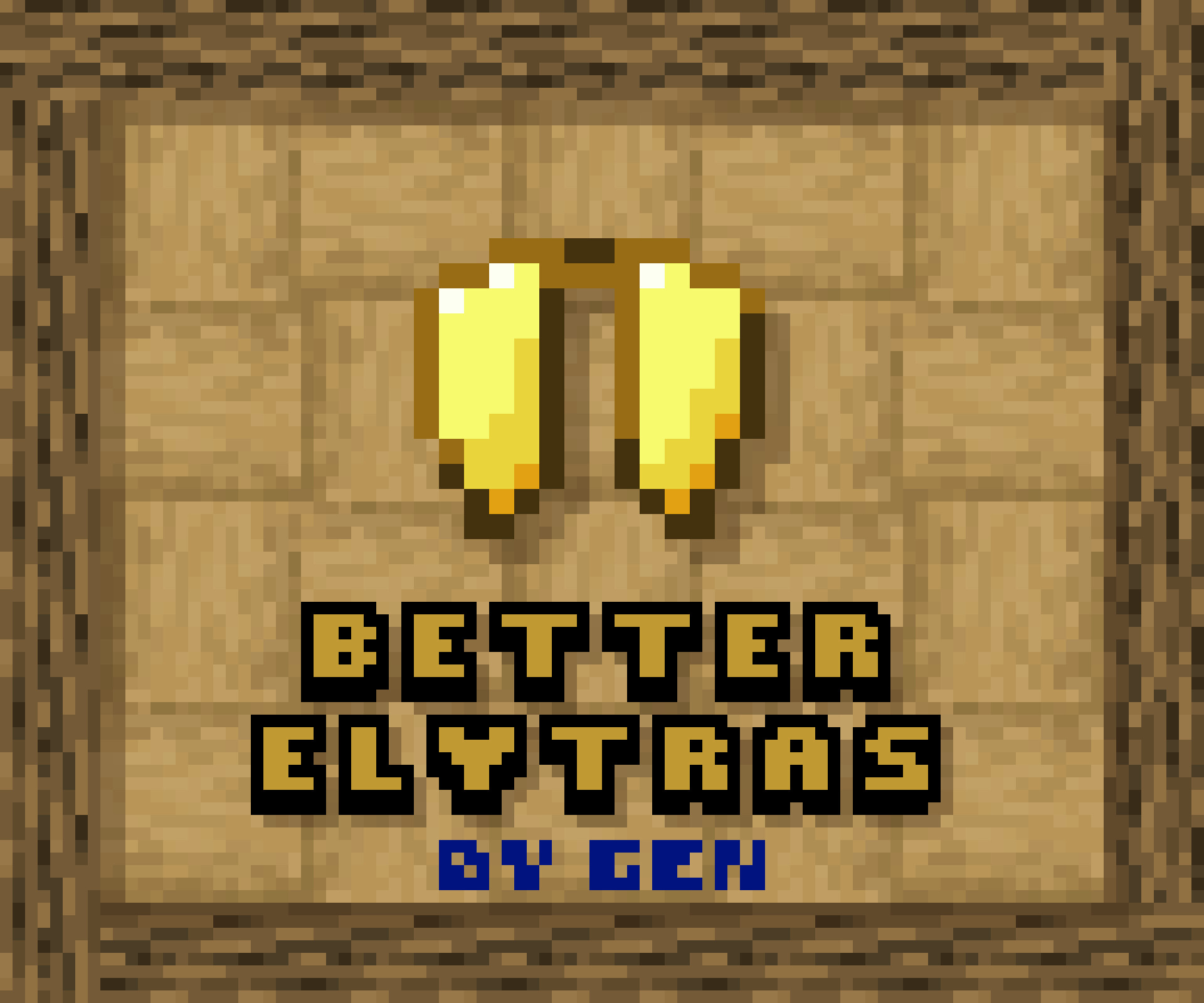 Gen's "Better Elytras" Minecraft Data Pack