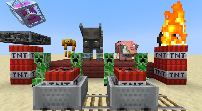 Explosive Tags Minecraft Data Pack