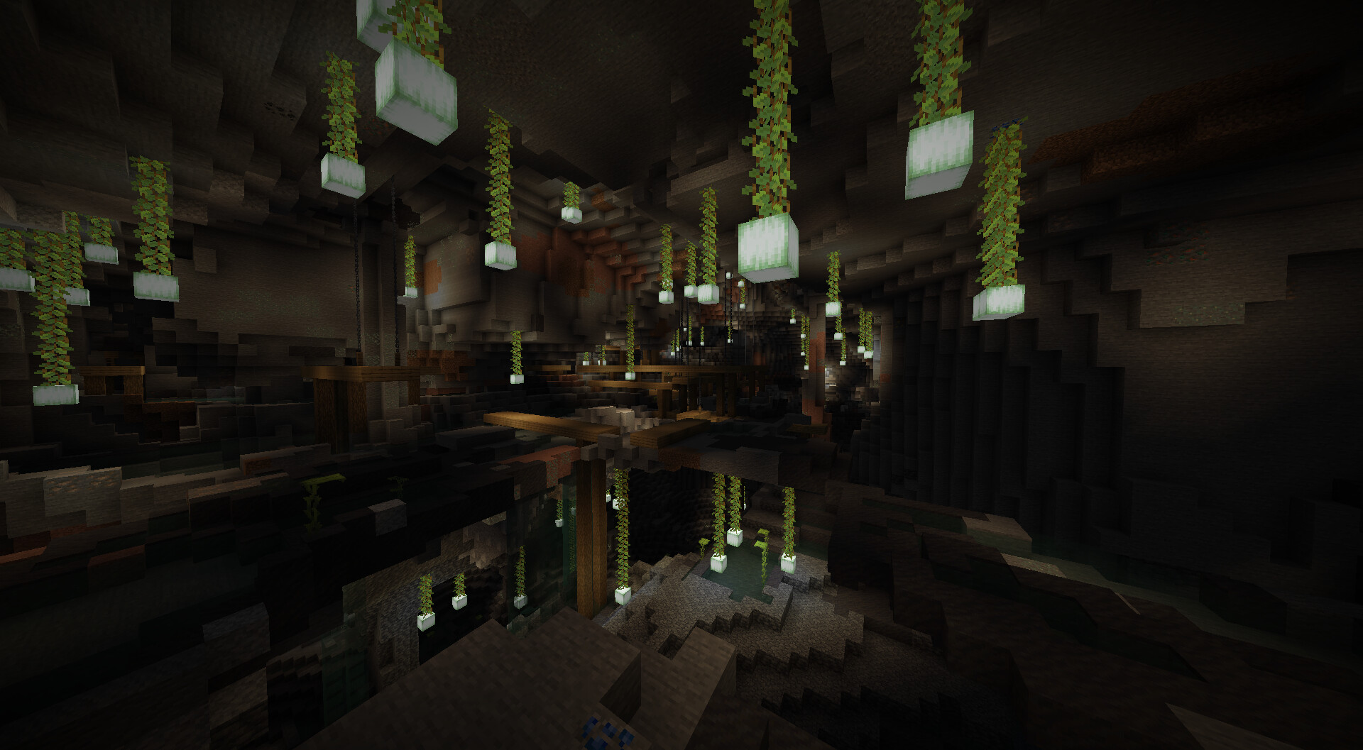Mangrove Swamp Caves Minecraft Data Pack