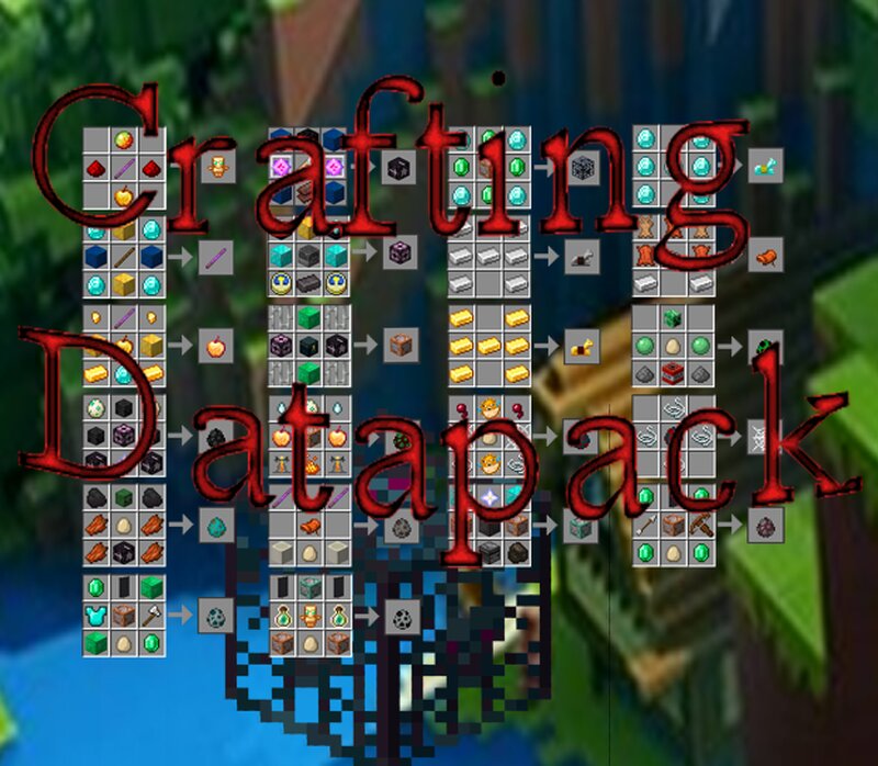 Crafting Datapack spawn eggs, difficult crafts Minecraft Data Pack