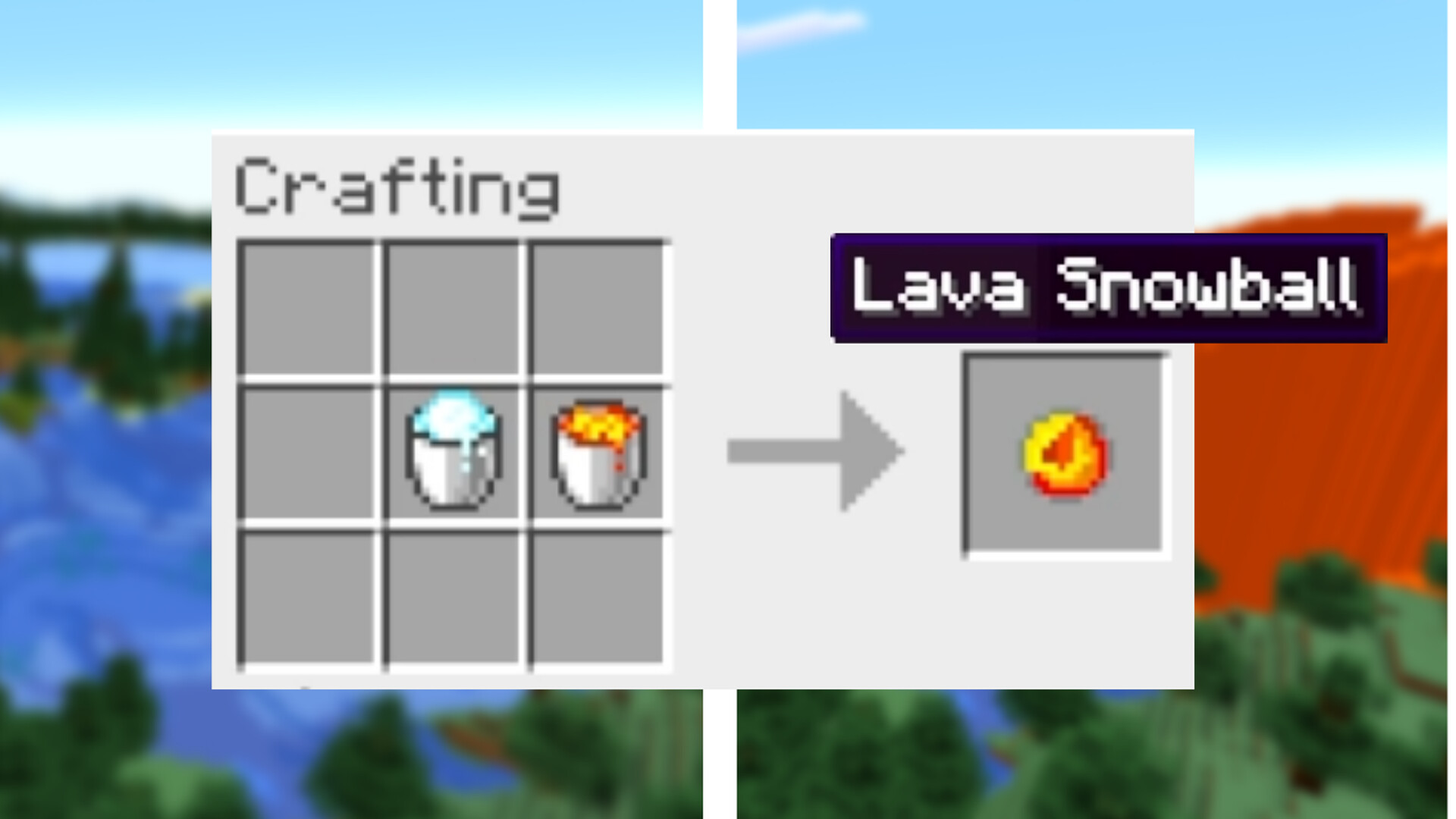 Minecraft with lava balls Minecraft Data Pack