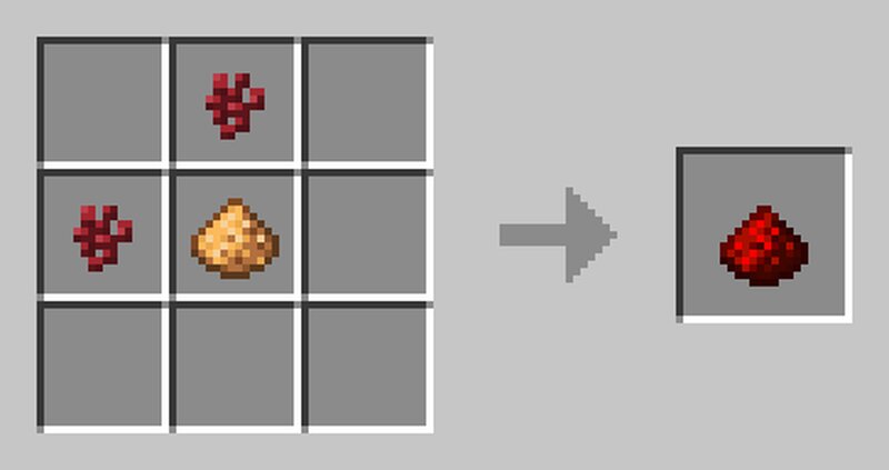 Redstone Dust Crafting Recipe! Minecraft Data Pack