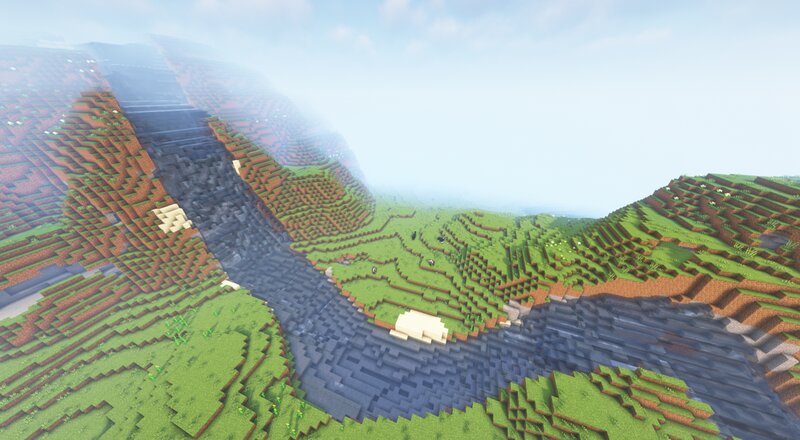 Flowing Rivers [Tech Demo] Minecraft Data Pack