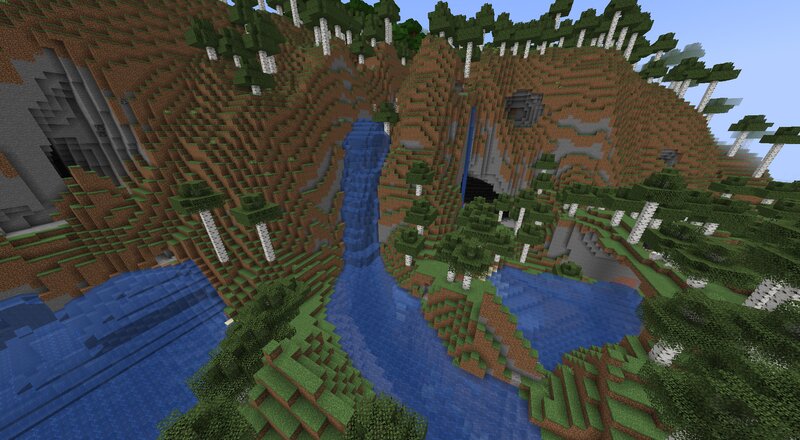 Flowing Rivers [Tech Demo] Minecraft Data Pack